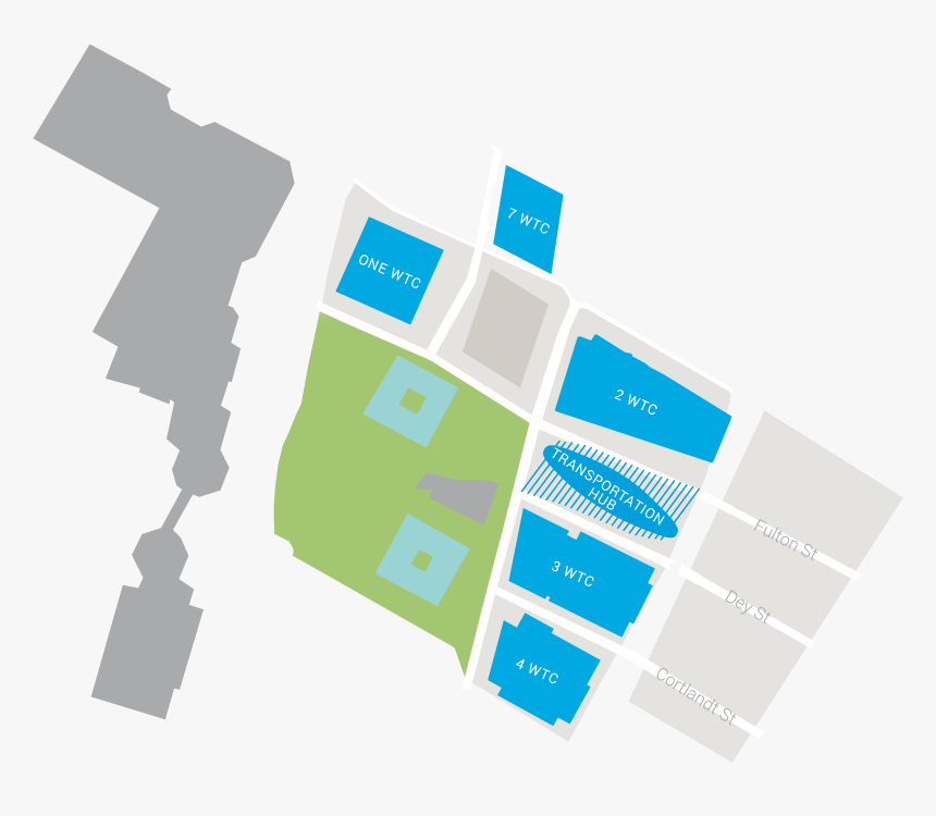 World Trade Center Station Map, HD Png Download , Transparent Png Image ...