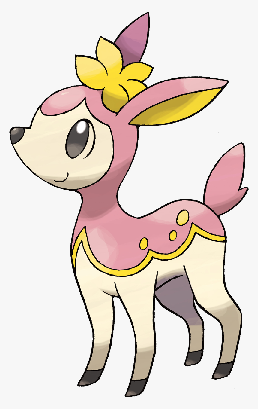 585deerling-spring - Pink Deer Pokemon, HD Png Download , Transparent ...