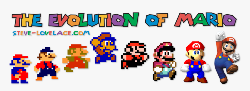 Super Mario Evolution Png, Transparent Png , Transparent Png Image ...