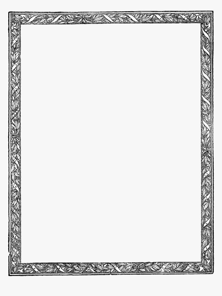 Frame Border Digital Image - Paper Product, HD Png Download ...