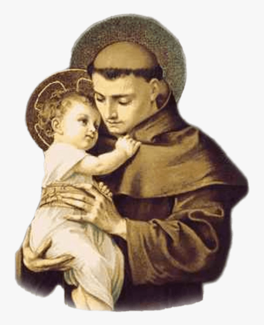 Saint Anthony - St Anthony Of Padua, HD Png Download , Transparent Png ...