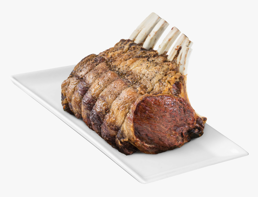 Ayrshire Farm® Standing Beef Rib Roast - Rack Of Lamb, HD Png Download ...