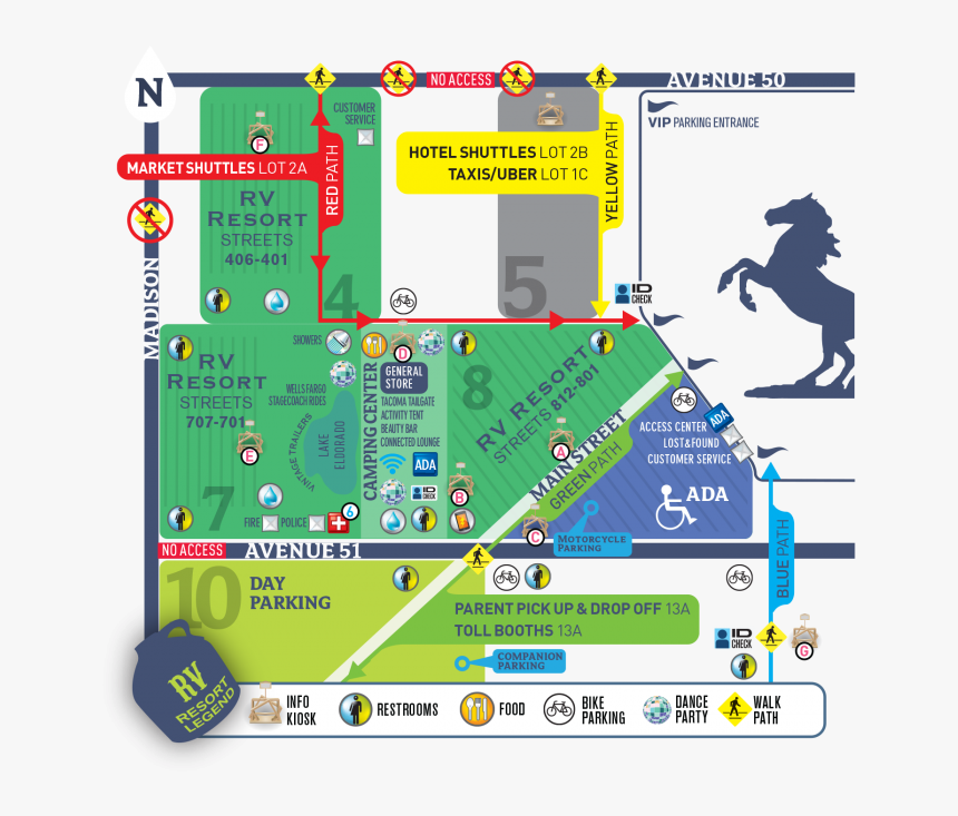 Stagecoach Rv Resort Map, HD Png Download , Transparent Png Image - PNGitem