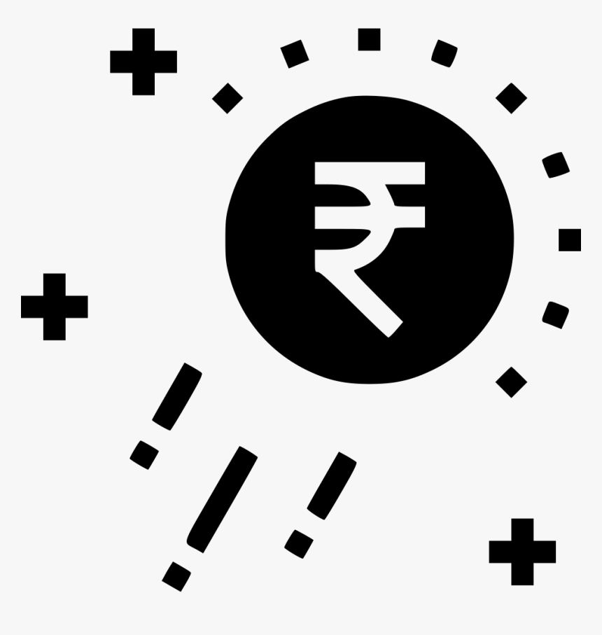 Money Business Transaction Growth Raining Success - Financial In Rupee ...