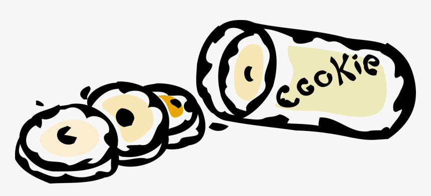 Vector Illustration Of Retail Package Of Baked Cookie - Package Of ...