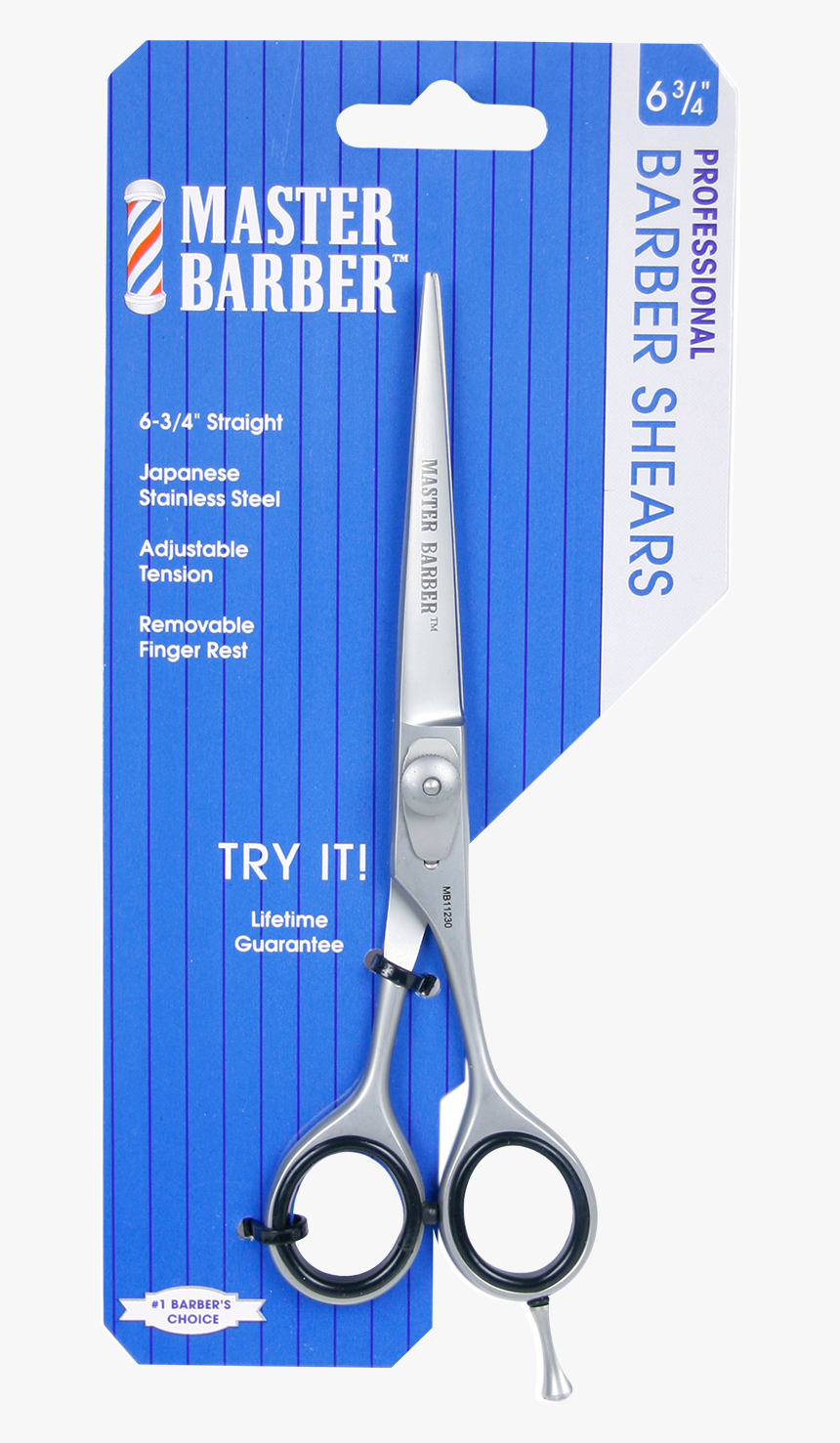 Master Barber Shear - Scissors, HD Png Download , Transparent Png Image ...