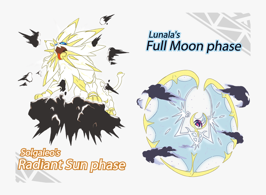 Lunala Full Moon Phase, HD Png Download , Transparent Png Image - PNGitem