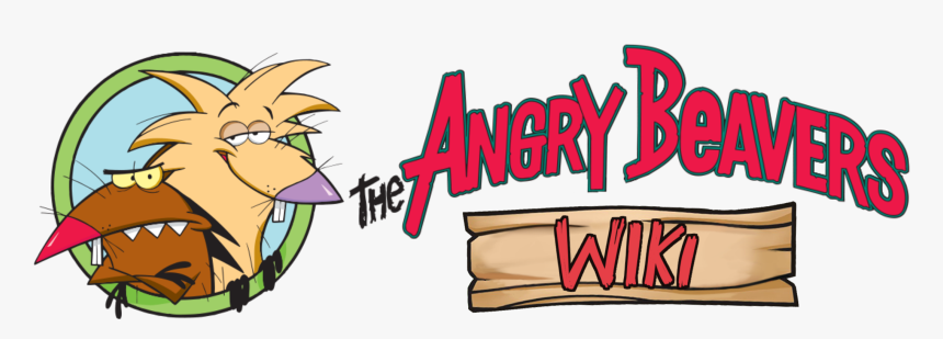 The Angry Beavers Wordmark - Nick Angry Beavers Logo, HD Png Download ...