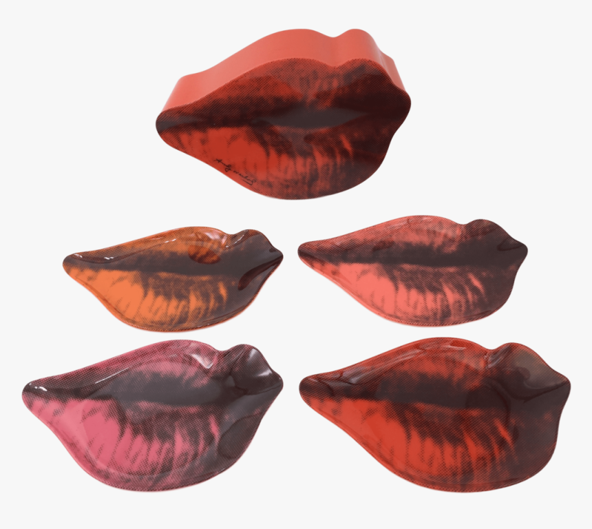 Andy Warhol Lips Stamped