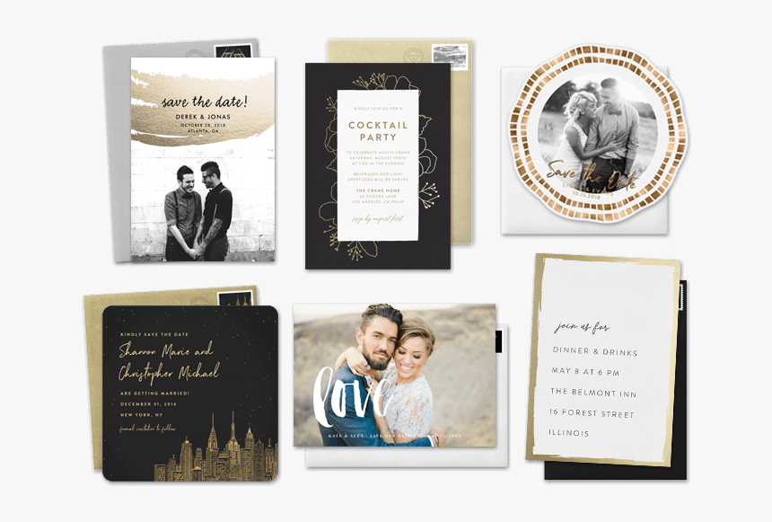 Custom Invitation Cards From Greenvelope - Photograph, HD Png Download ...