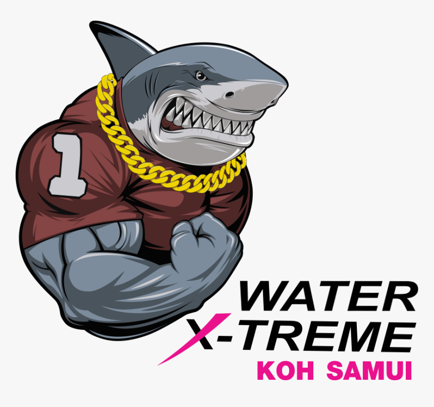 Waterxtreme Koh Samui - Great White Shark, HD Png Download ...