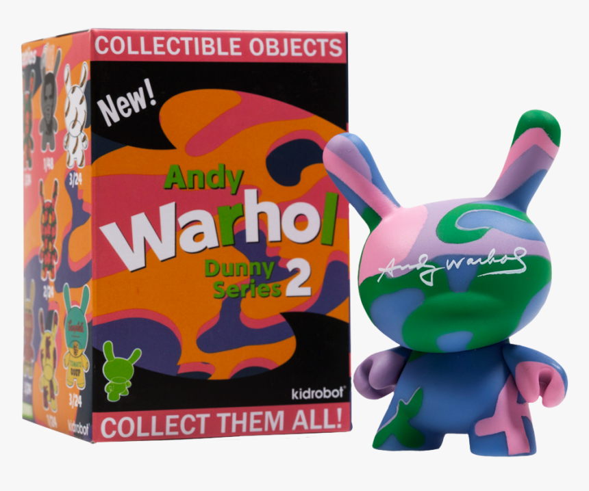Andy Warhol - Kidrobot Andy Warhol Dunny Series 2 Blind Box Vinyl, HD ...