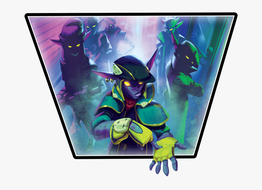 Transparent Shadow Creature Png - Age Of Ascension Keyforge Artwork ...