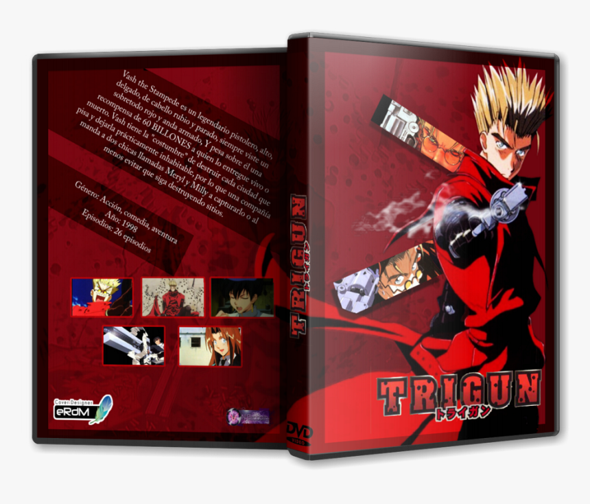 Cover-trigun - Trigun, HD Png Download , Transparent Png Image - PNGitem