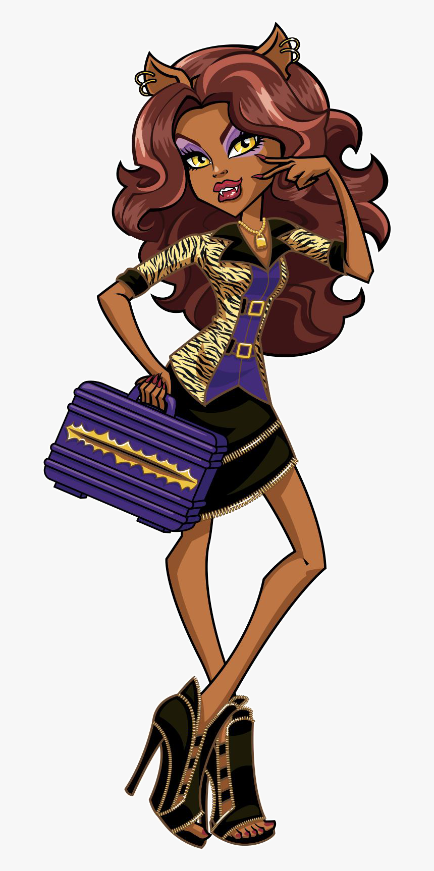 Transparent Confident Png - Clawdeen Png, Png Download , Transparent ...