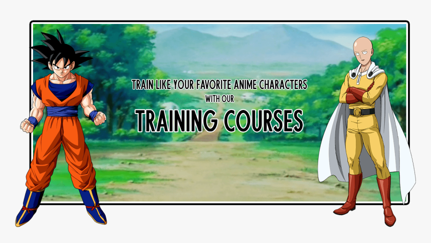 Anime Characters Training, HD Png Download , Transparent Png Image ...
