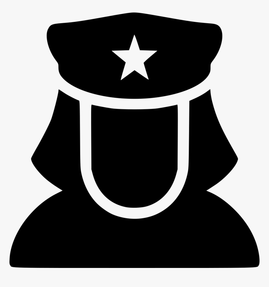 Police Woman - Police Woman Icon Free, HD Png Download , Transparent ...