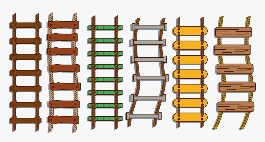 Jpg Transparent Library Rope Ladder Clipart - Transparent Background ...