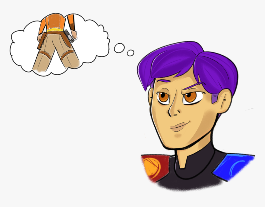 Did It With Ezra And I Wanetd To Do It With Sabine, - Sabezra, HD Png ...