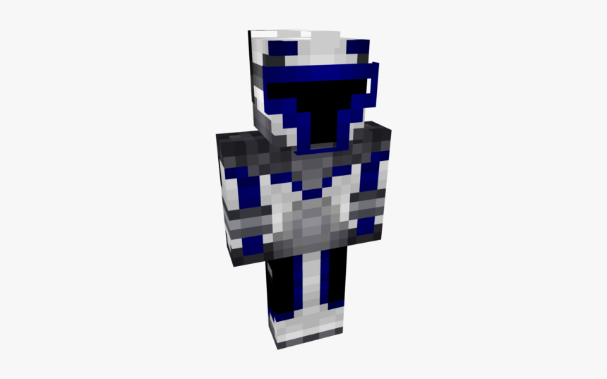 Best Minecraft Captain Rex Skin, HD Png Download , Transparent Png ...
