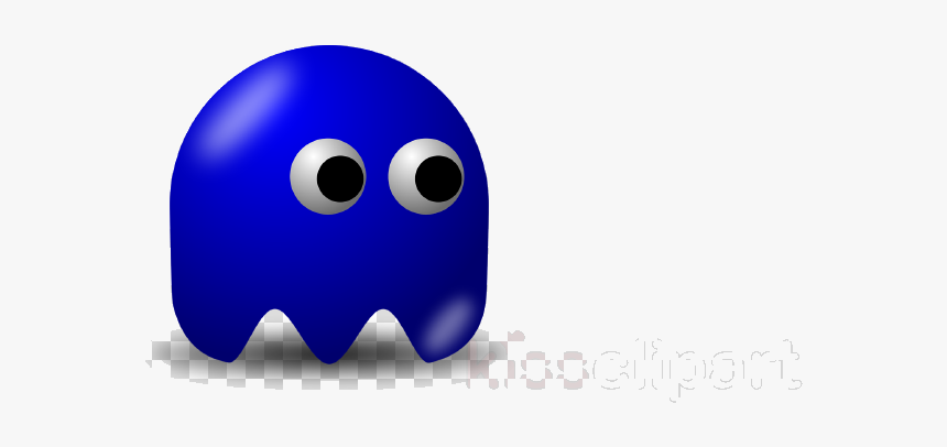 Pacman Ghost Blue