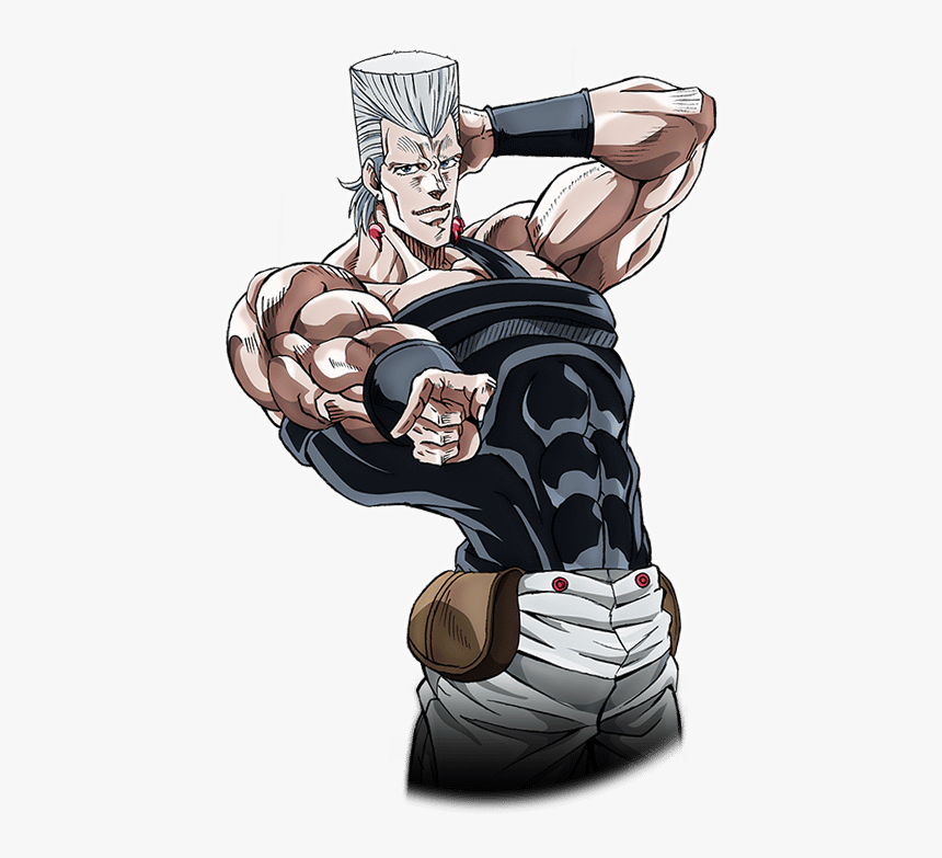 Unit Jean Pierre Polnareff - Polnareff Png Anime, Transparent Png ...