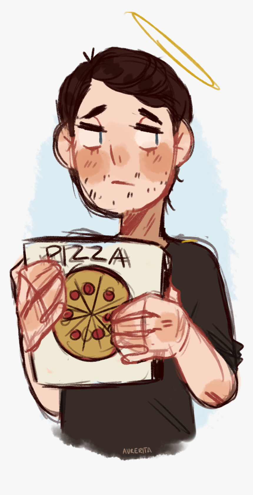 Transparent Pizza Man Png - Cartoon, Png Download , Transparent Png ...