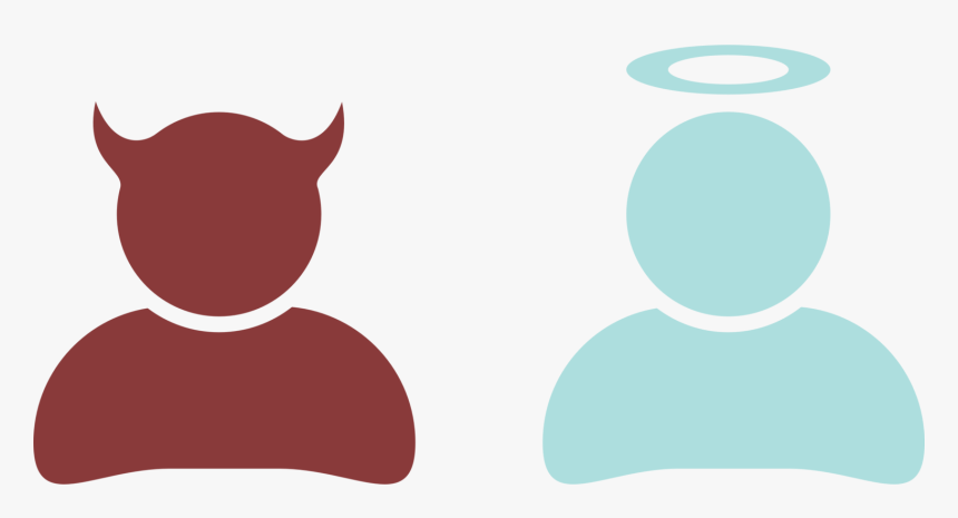 Graphic Design,circle,good And Evil - Good And Evil Png, Transparent ...