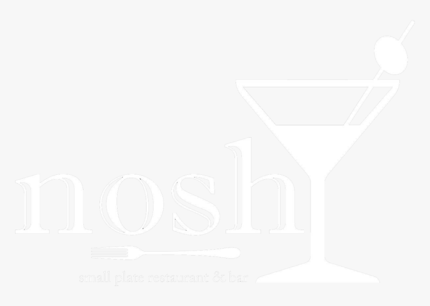 Nosh - Restaurant Logo Martini Glass, HD Png Download , Transparent Png ...