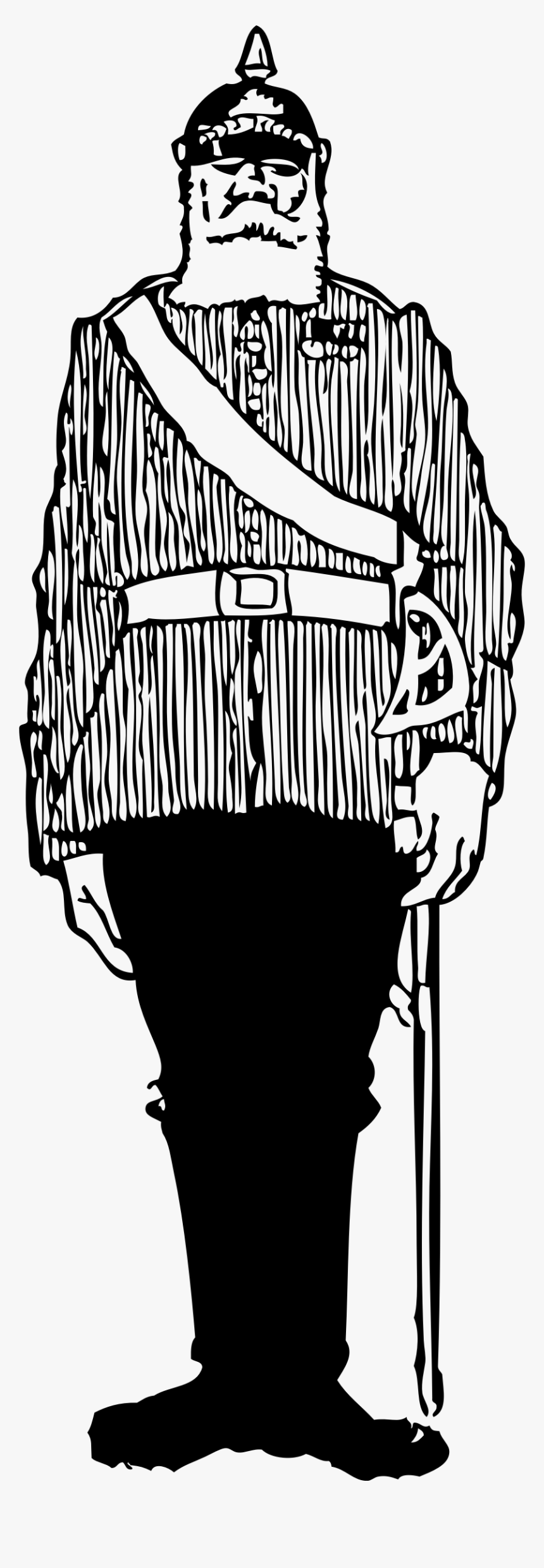 Cartoon German Soldier Ww1