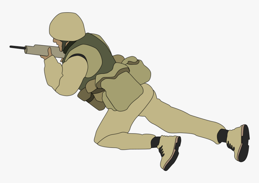 Soldier - Clipart - Soldier Cartoon Transparent Background, HD Png ...