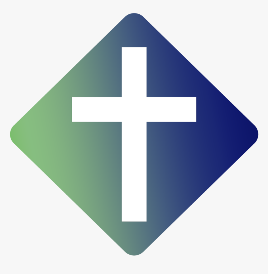 New Crossroads Logo With White Cross - Cross, HD Png Download ...