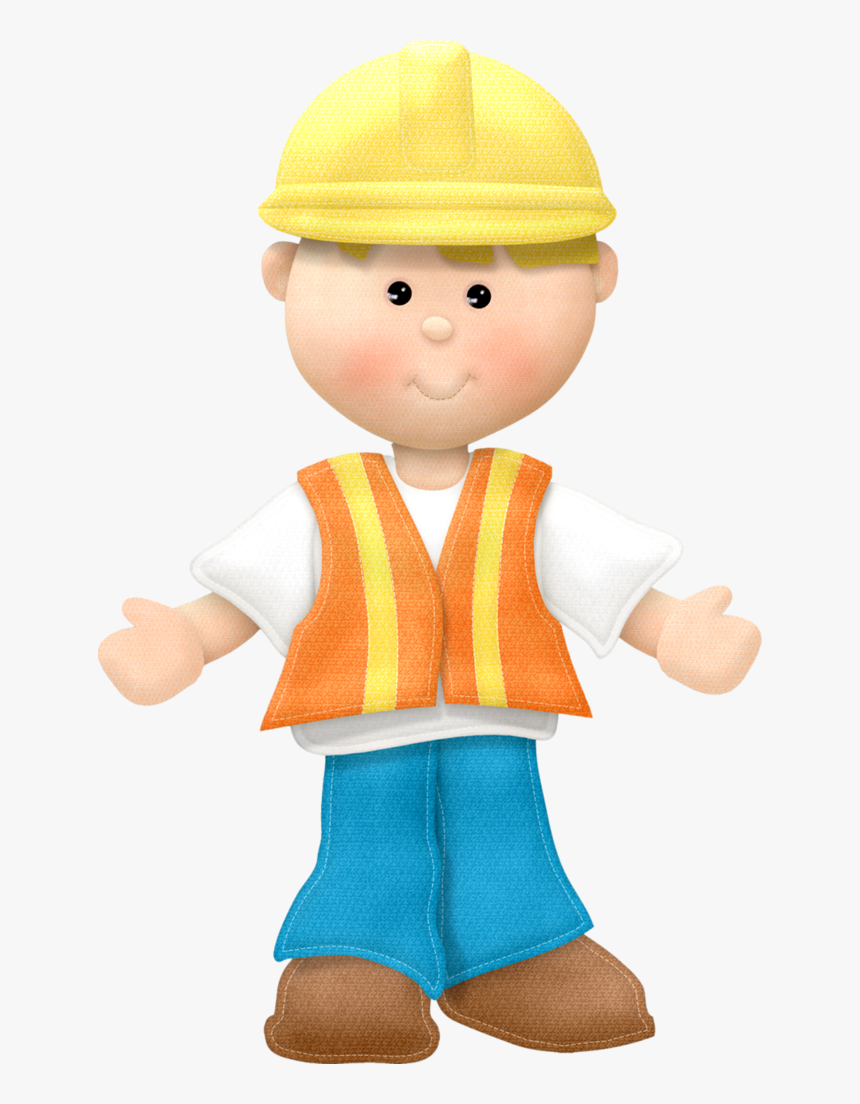 Construction Man Clipart , Png Download - Construction Workers Clip Art ...