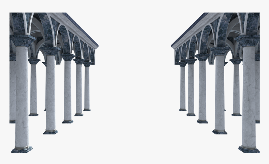 Transparent Roman Pillars Png - Arch Pillars Vector Png, Png Download ...