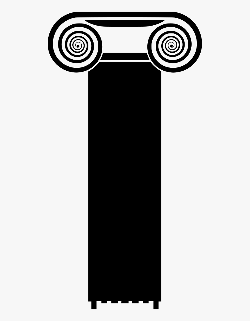 Ionic Columns Clip Art, HD Png Download , Transparent Png Image - PNGitem