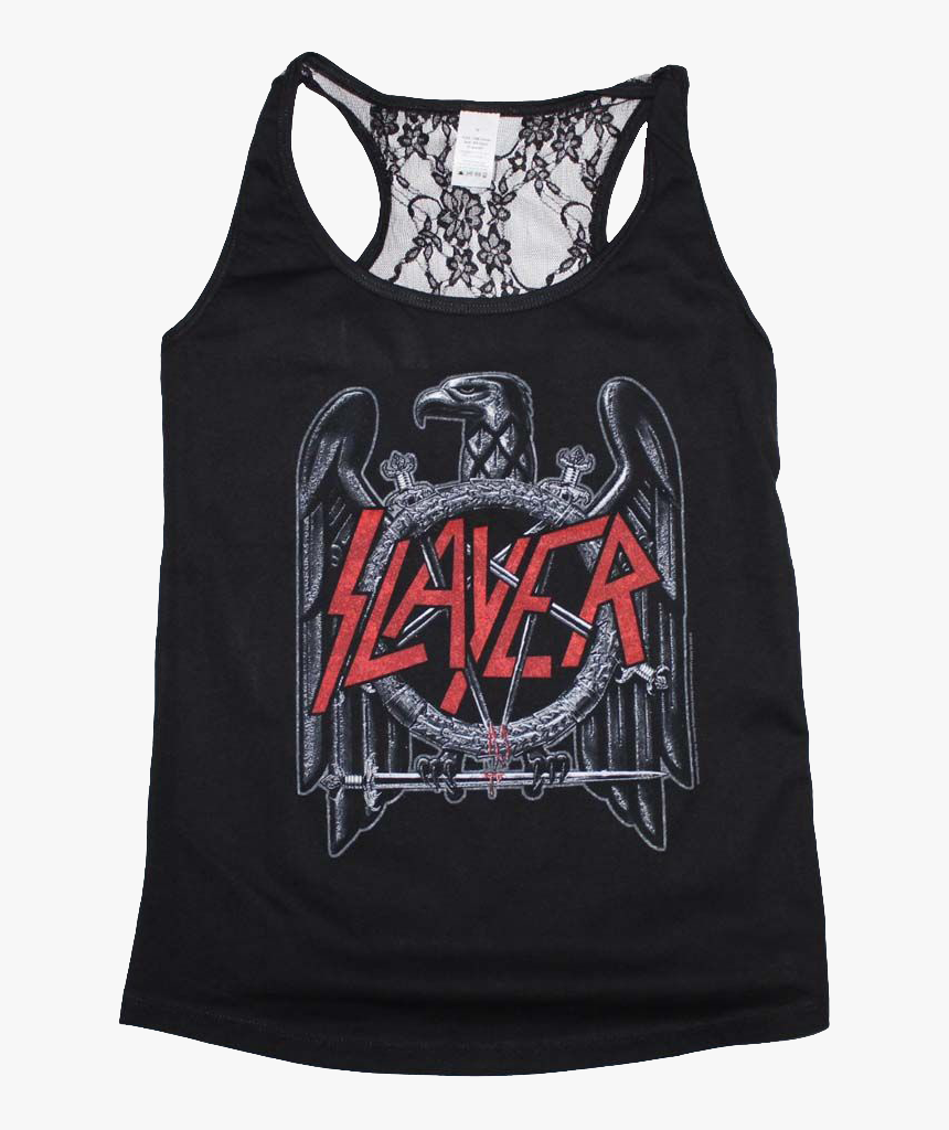 Junior Slayer Tank Top - Slayer Back Patch, HD Png Download ...