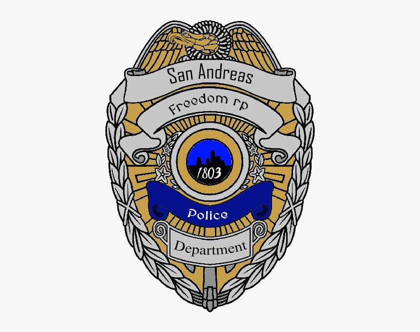 San Andreas Police Badge, HD Png Download , Transparent Png Image - PNGitem