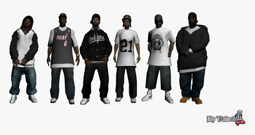 New Character Random Skinpack For Gta San Andreas - Gta Sa Gang Logo ...