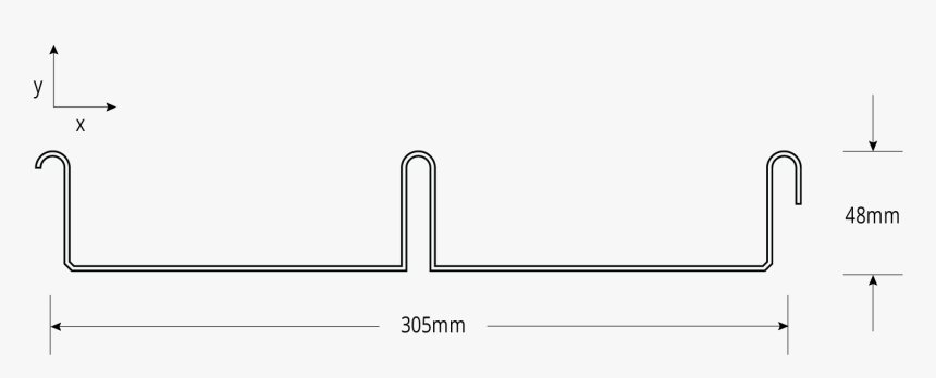Shadowline™ Wa Non-cyclonic Profile Cross Section - Line Art, HD Png ...
