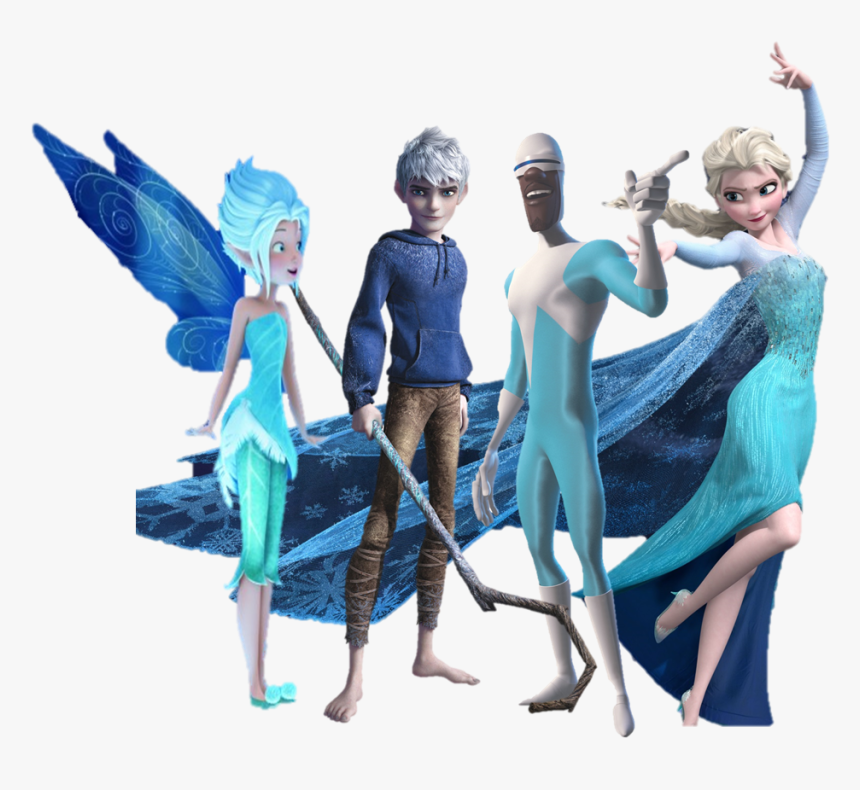 Transparent Ice Team Periwinkle, Jack Frost, Frozone - Jack Frost And ...