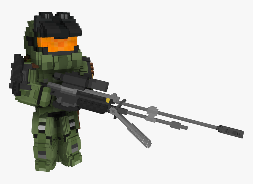 Clip Library Reach Odst Weapon Minecraft Rifle Transprent - Halo Odst ...