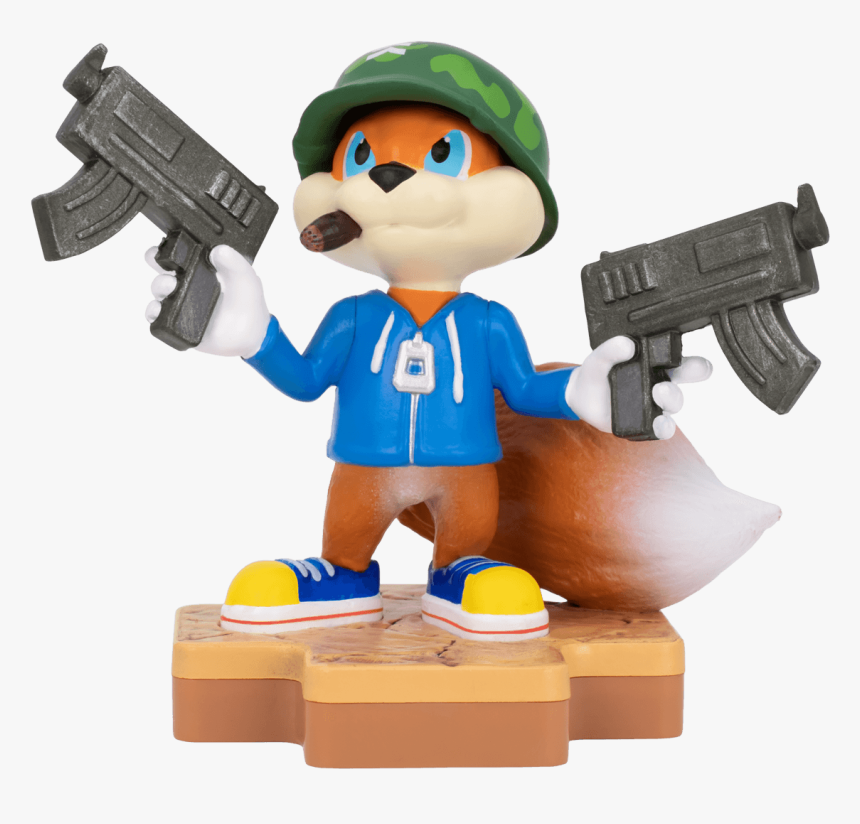 Conker - Conker's Bad Fur Day Figure, HD Png Download , Transparent Png ...